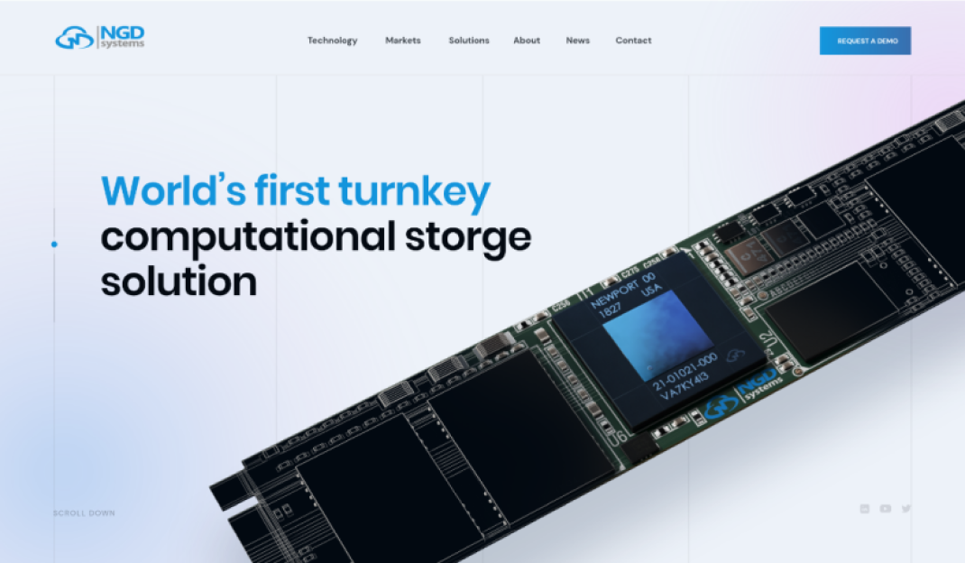 Web Platform for NGD Systems | Digital Innovation by Nika